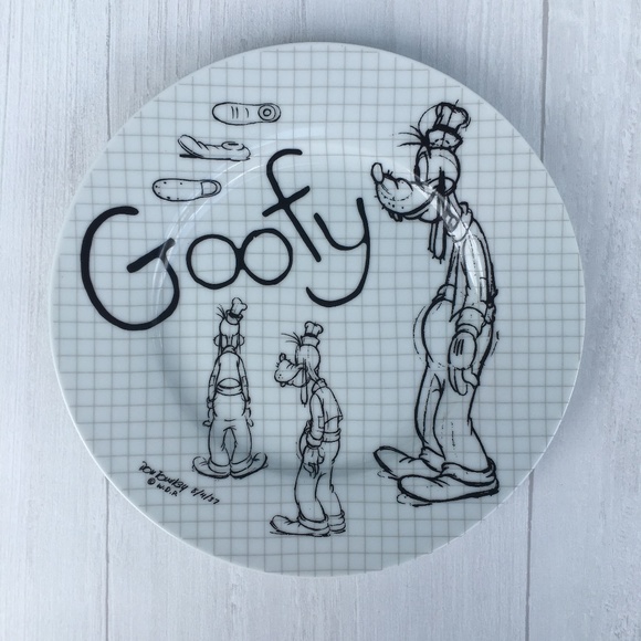 Disney | Dining | Disney Goofy Sketch Plate | Poshmark